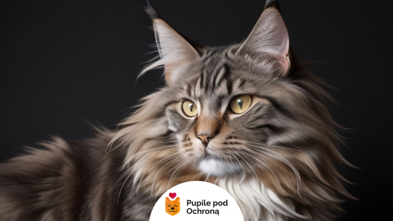 Kot Maine Coon (Majkun) – Charakter, Pielęgnacja, Waga, Cena